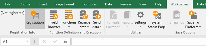 Registration Info/Single Sign-On Info