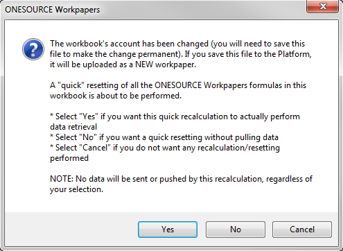 ONESOURCE Firm Edition: Change Workpaper Association