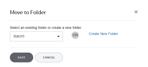 Move to Folder